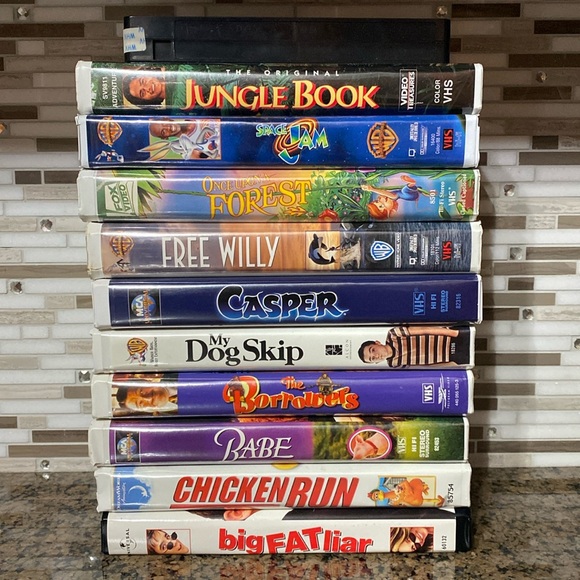 VHS | Media | Vintage Vhs Miscellaneous Movies Set If 1 G Pg Used ...